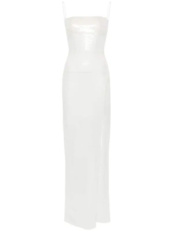 NENSI DOJAKA Sequinned Maxi Dress