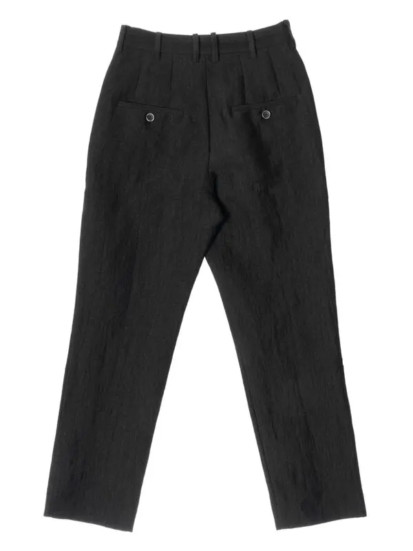 UMA WANG Slim-fit Linen Trousers