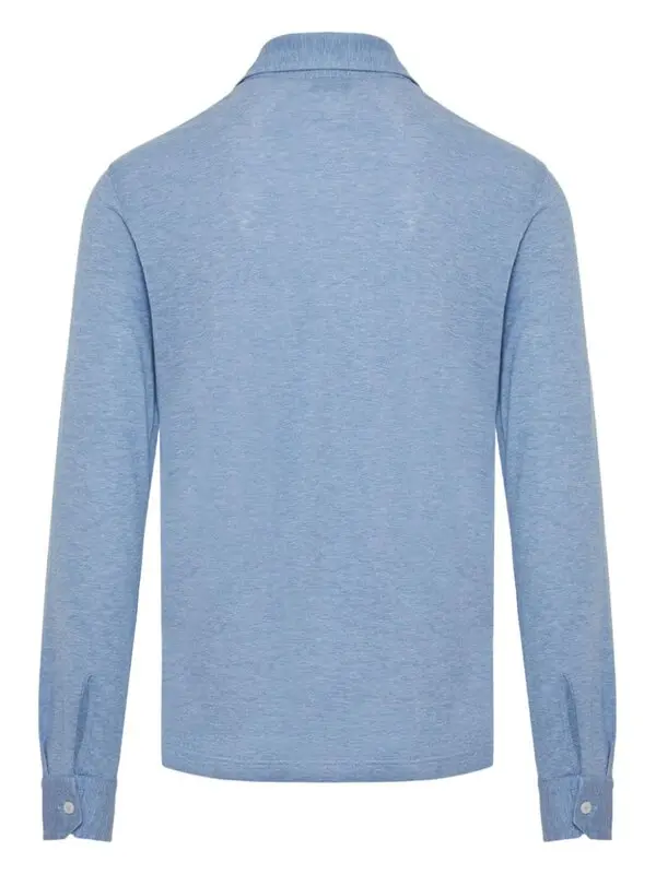 BARBA NAPOLI Button-up Shirt - Blue