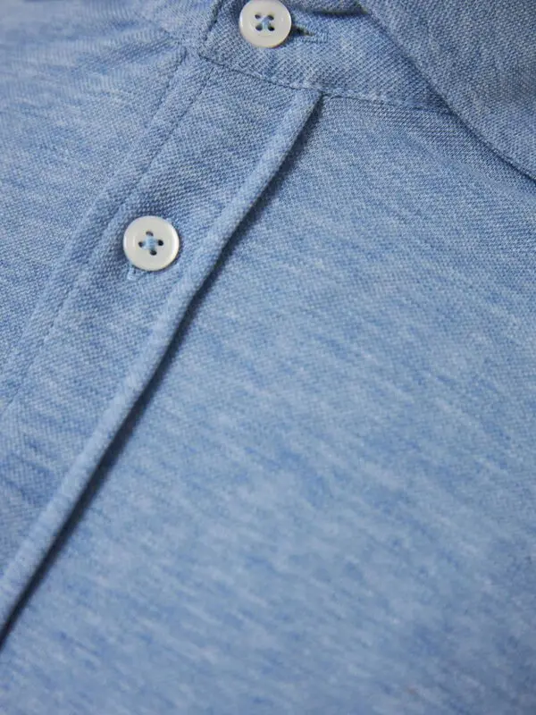 BARBA NAPOLI Button-up Shirt - Blue
