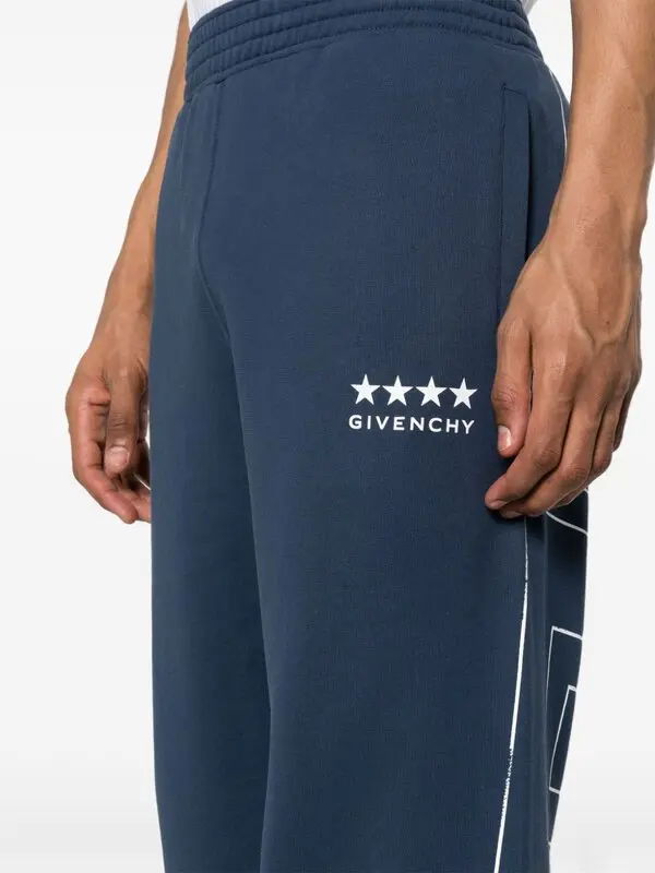 Givenchy Logo-print Cotton Track Pants