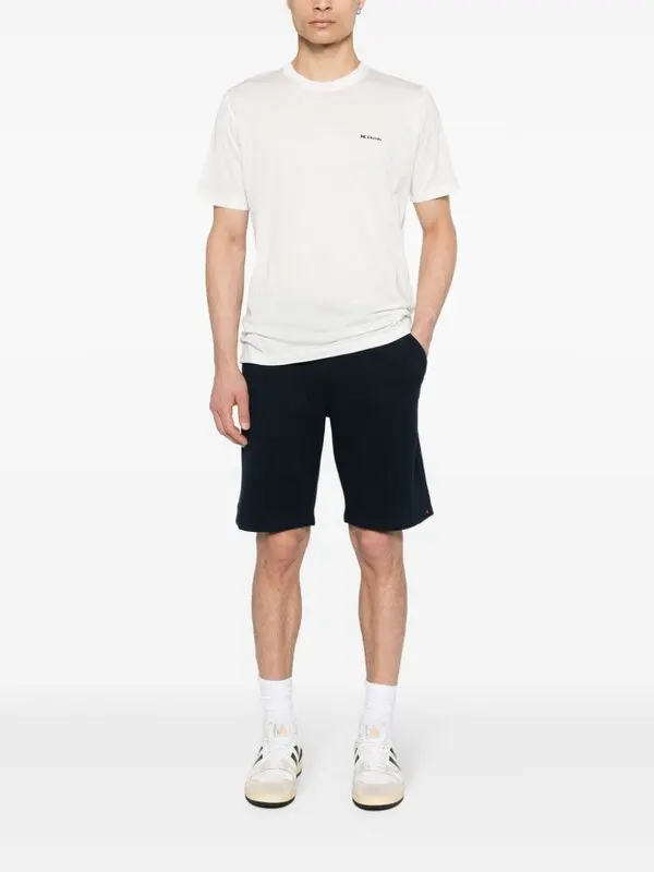 Kiton Embroidered-logo Cotton T-shirt - White