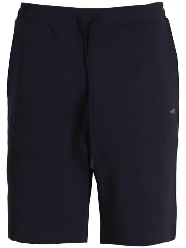 BOSS Rubberised-logo Track Shorts