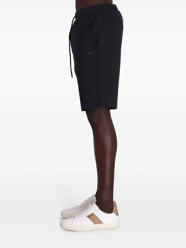 BOSS Rubberised-logo Track Shorts