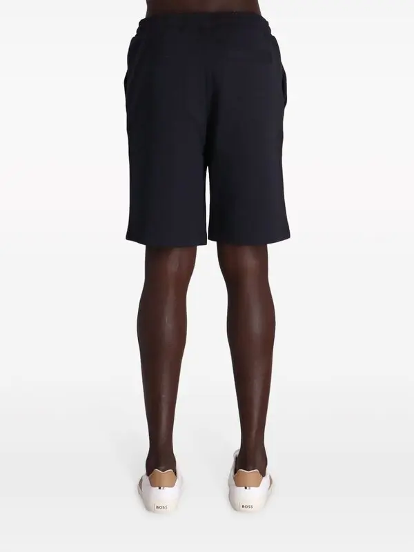 BOSS Rubberised-logo Track Shorts