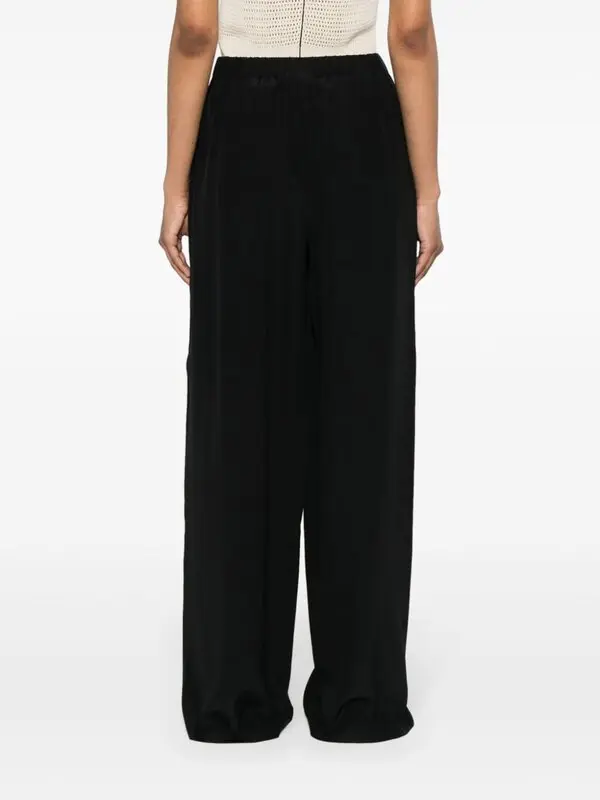 Max Mara Zigano Silk Palazzo Pants