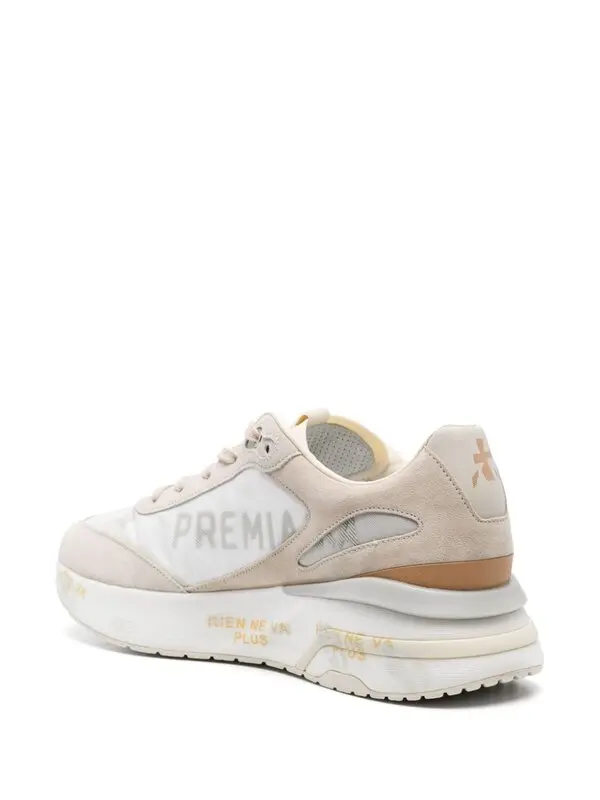 Premiata Moerun Panelled Sneakers - White