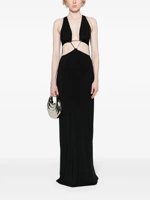 Coperni Cut-out Triangle Maxi Dress