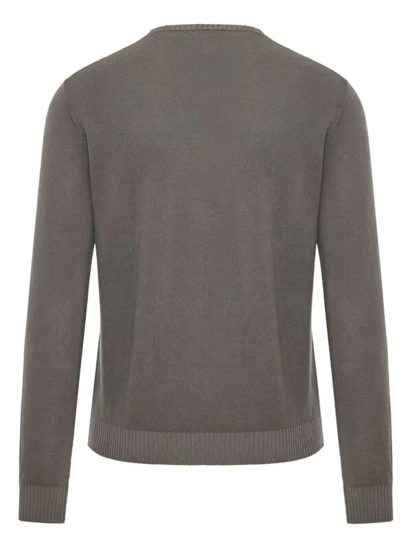 Fedeli Cotton Crew Neck Jumper