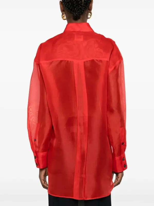 Khaite Mahmet Silk Shirt