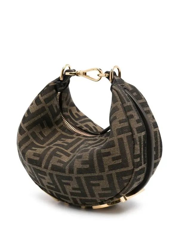 Fendi Mini Baguette Bag - Brown