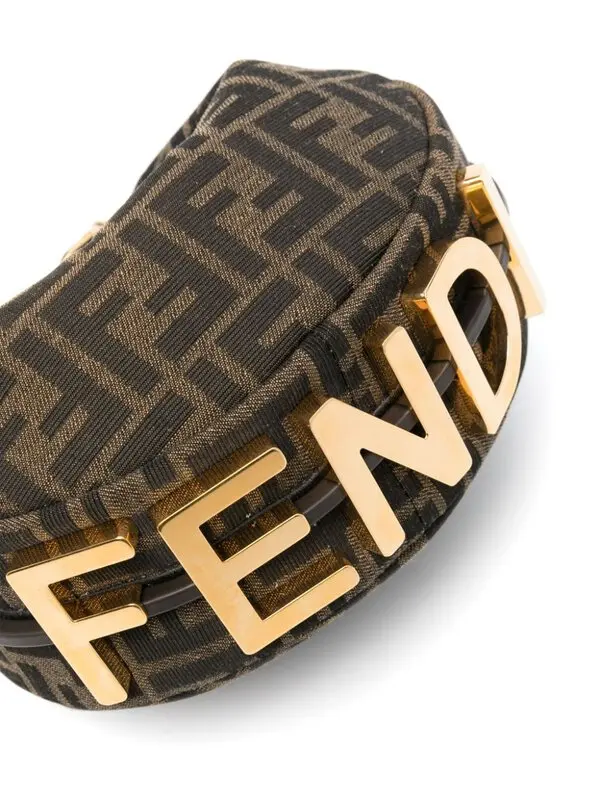 Fendi Mini Baguette Bag - Brown