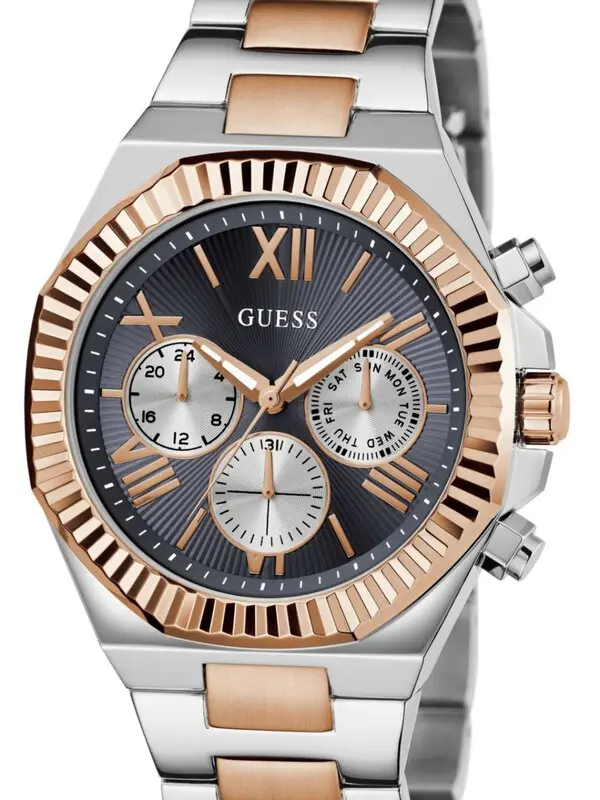 Guess Equity Stainless Steel 44mm Watch - Black