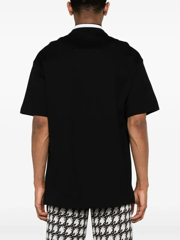 Givenchy Crest Polo Shirt In Cotton