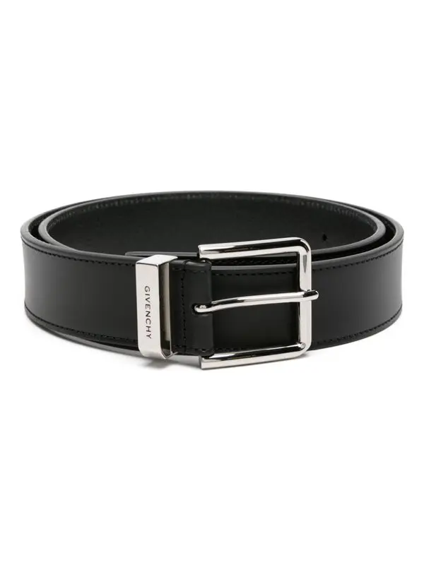 Givenchy Gentleman Leather Belt - Black
