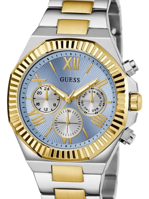 Guess Equity Stainless Steel 44mm Watch - Blue