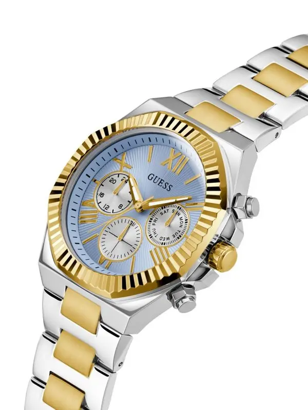 Guess Equity Stainless Steel 44mm Watch - Blue