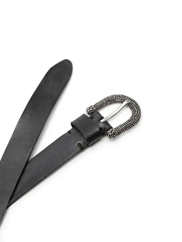 P.a.r.o.s.h Buckle Leather Belt