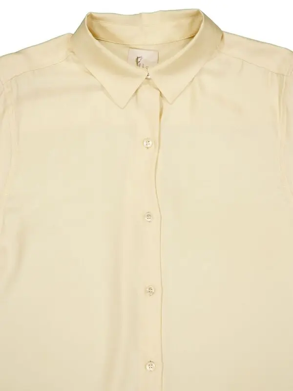PAULA S Ametista Silk Shirt - Neutrals