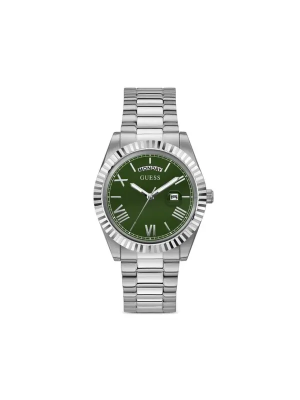 Guess Stainless Steel Quartz 42mm - Green