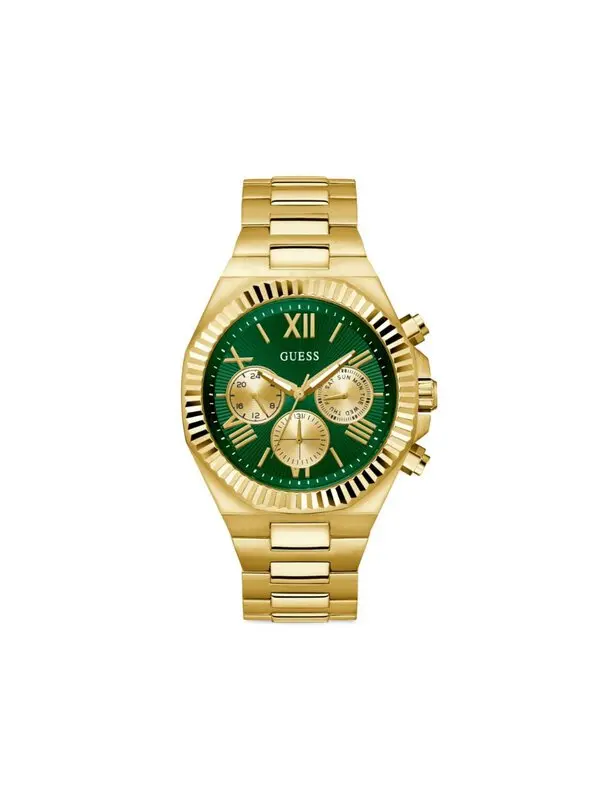 Guess Stainless Steel 36mm Chronograph Watch - Green