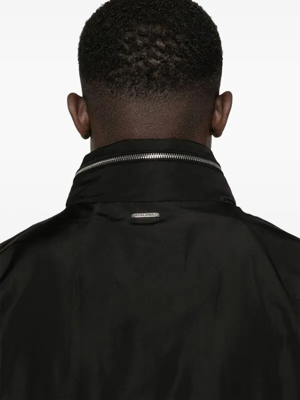 Michael Kors Logo Debossed Windbreaker