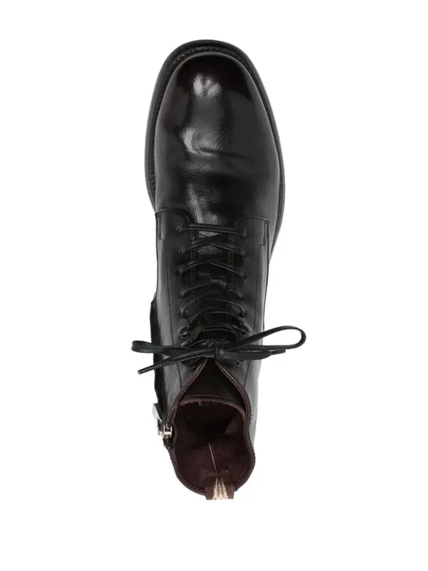 Officine Creative Lace-up Calf Leather Boots