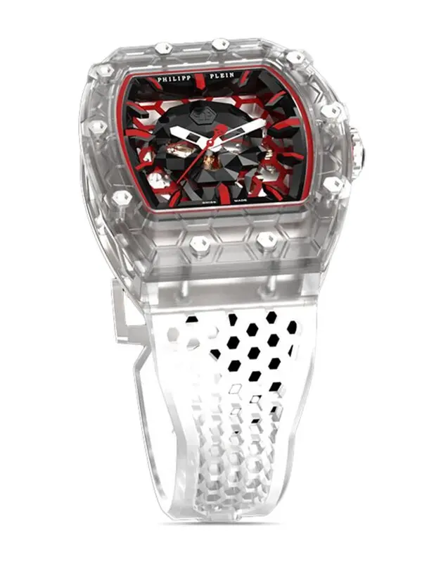 Philipp Plein 55mm Cry$tal $layer Watch