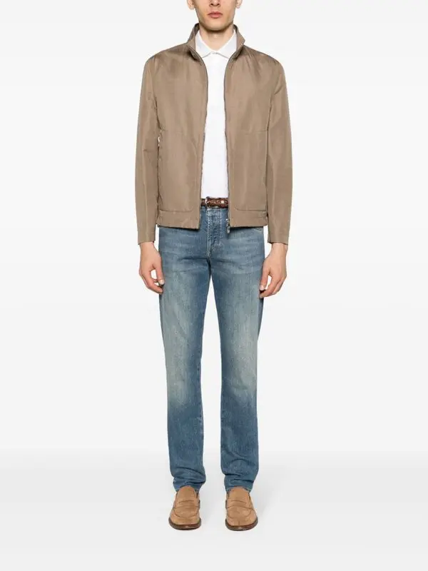 Brunello Cucinelli High-neck Zip-up Jacket