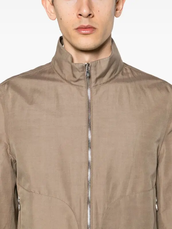 Brunello Cucinelli High-neck Zip-up Jacket