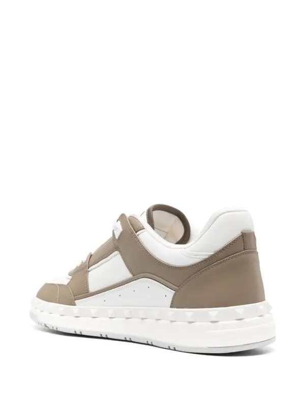 Valentino Garavani Rockstud Lace-up Sneakers