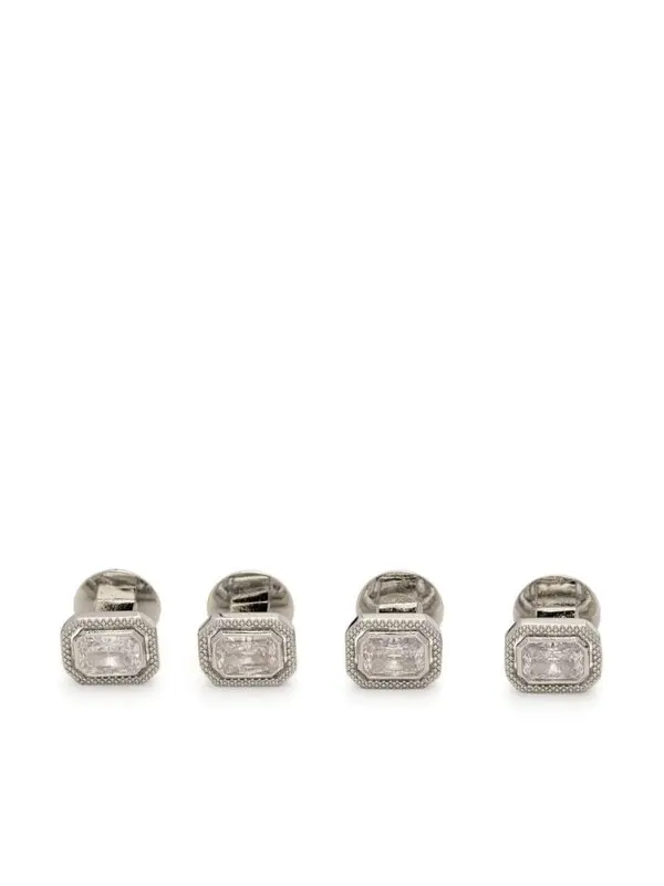 Tateossian Halo Rectangular Cufflinks