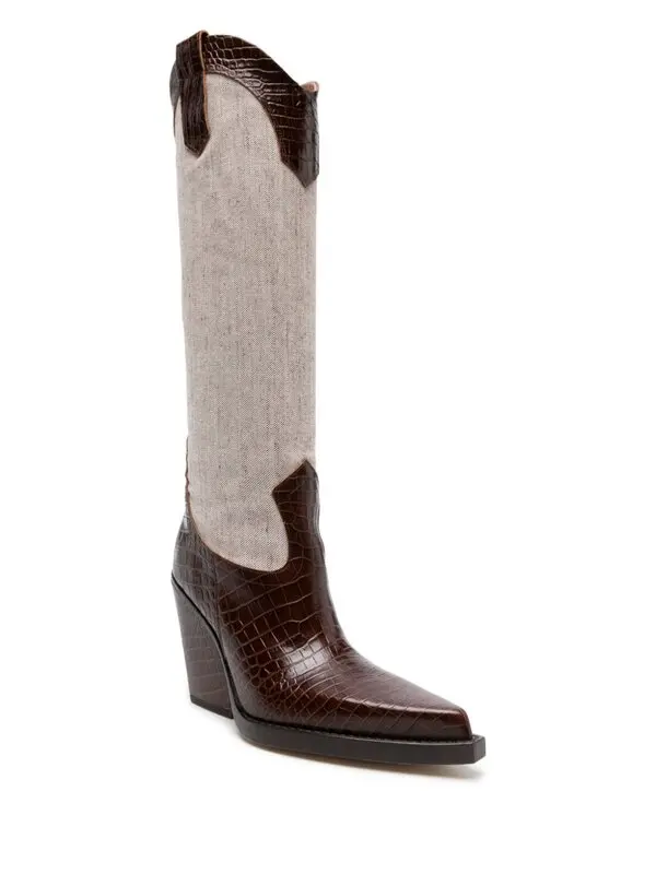 Paris Texas El Dorado 100mm Boots
