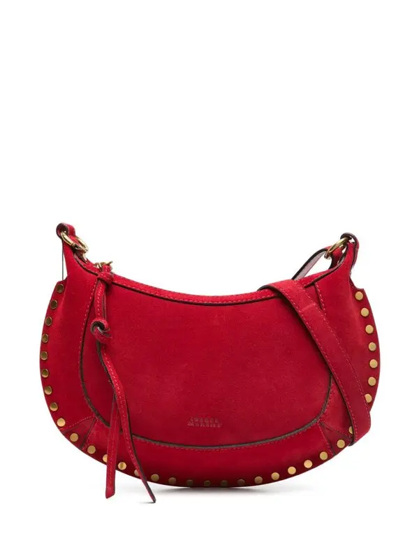 Isabel Marant Étoile Oskan Moon Suede Shoulder Bag - Red
