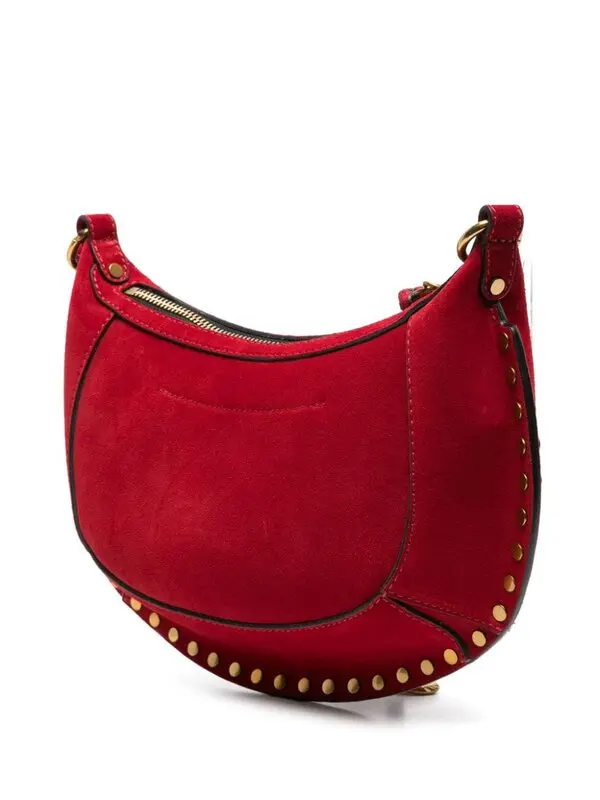 Isabel Marant Étoile Oskan Moon Suede Shoulder Bag - Red