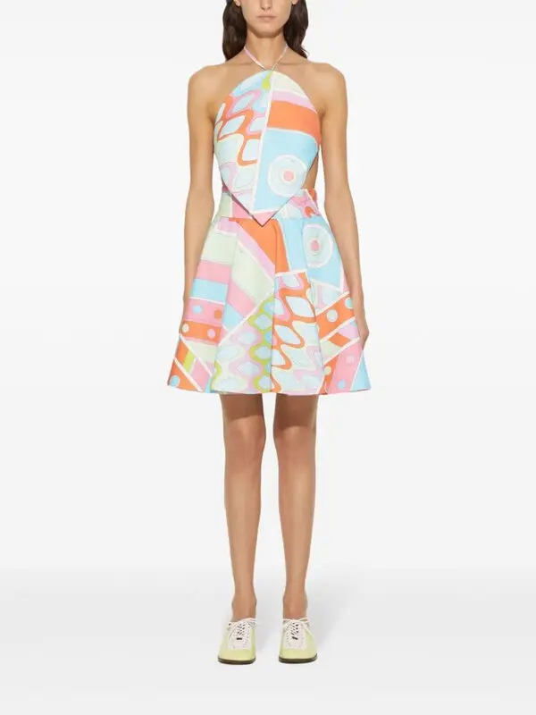 Emilio Pucci Vivara Printed Miniskirt