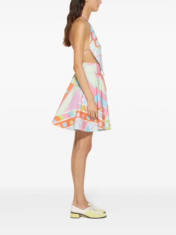 Emilio Pucci Vivara Printed Miniskirt