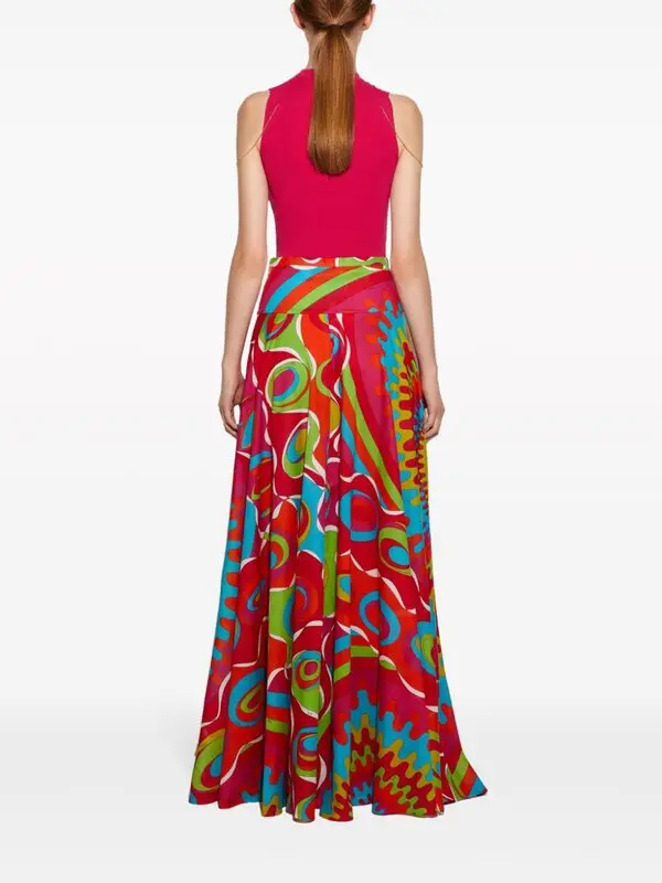Emilio Pucci Chain-embellished Rib-knit Top