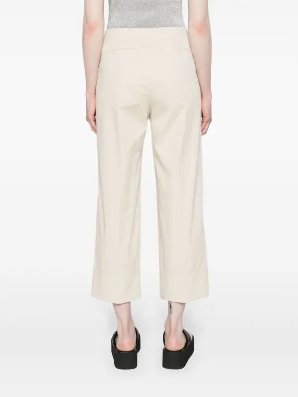 Theory Mid-rise Cropped Trousers