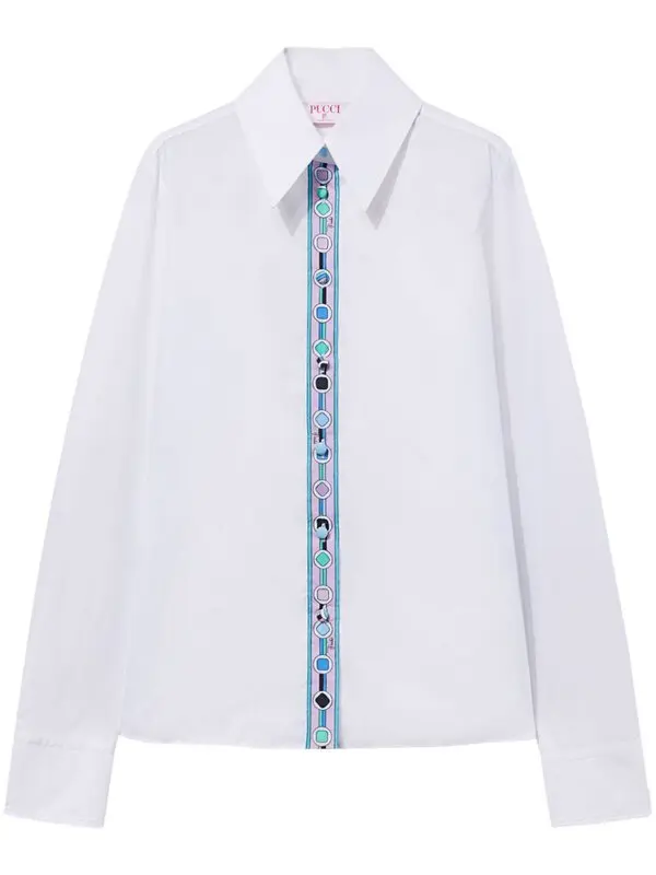Emilio Pucci Vivara-print Cotton Shirt