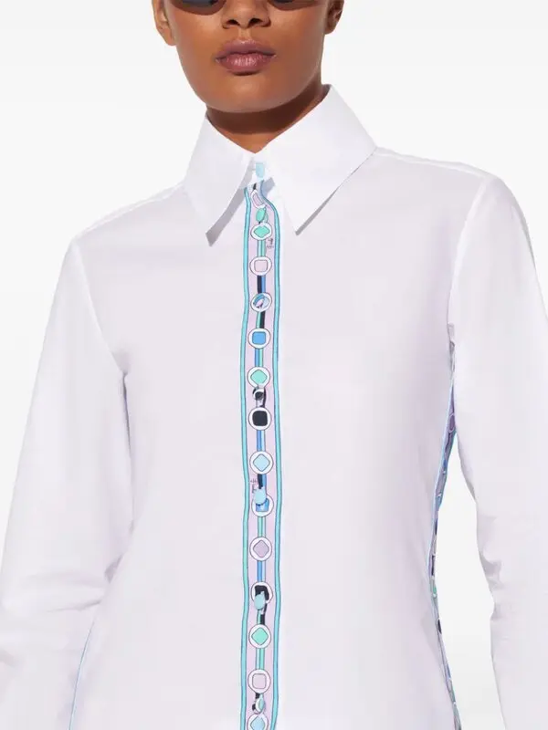 Emilio Pucci Vivara-print Cotton Shirt
