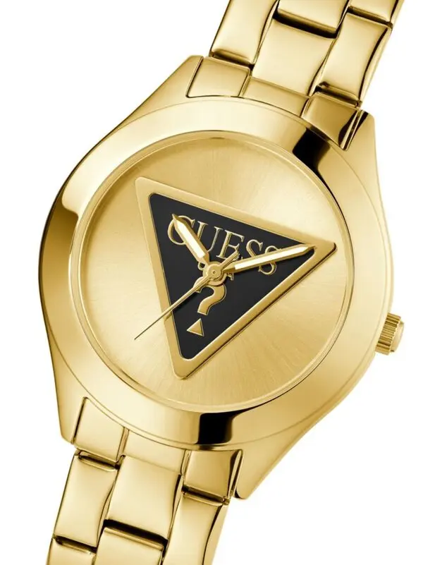 Guess Tri Plaque Quartz 34mm - Gold