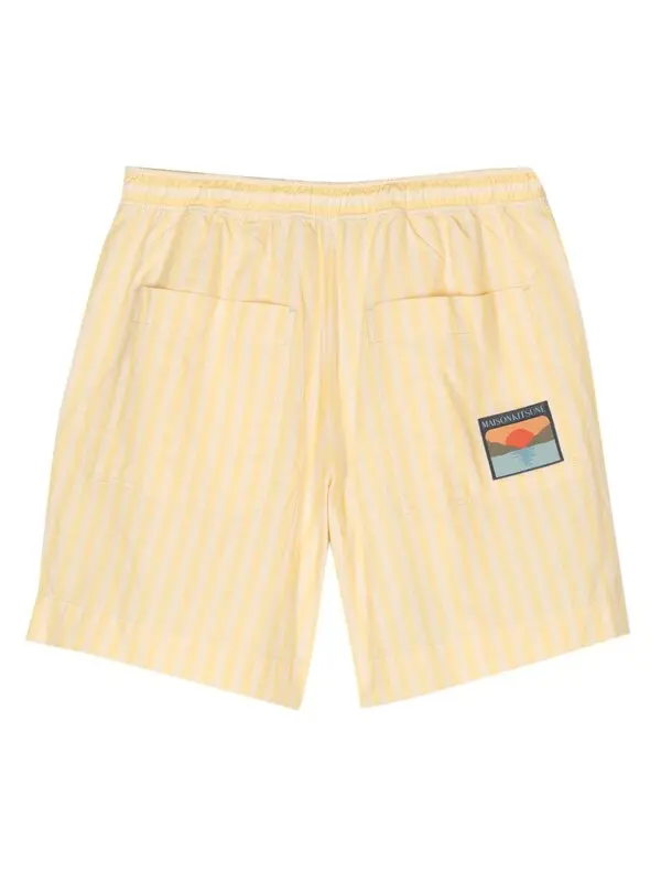Maison Kitsuné Board Shorts - Yellow