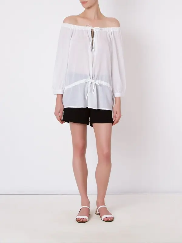 AMIR SLAMA Off-shoulder Blouse