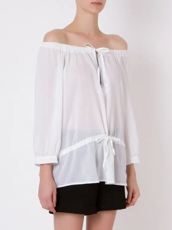 AMIR SLAMA Off-shoulder Blouse