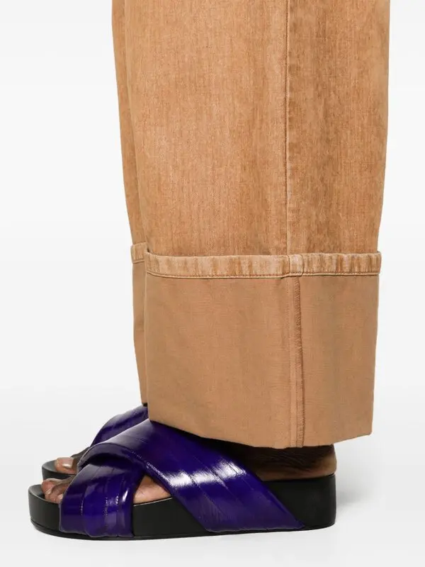 Marni High-waist Wide-leg Trousers