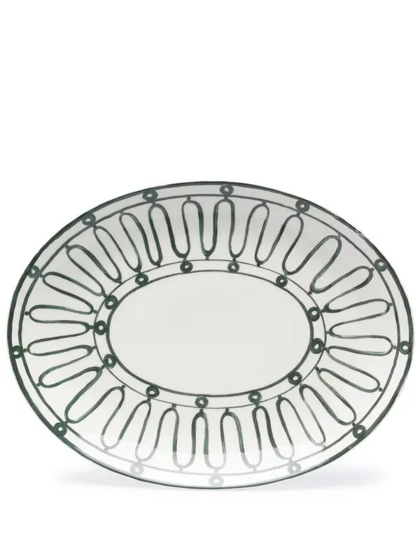 Themis Z Kyma Serving Platter - White