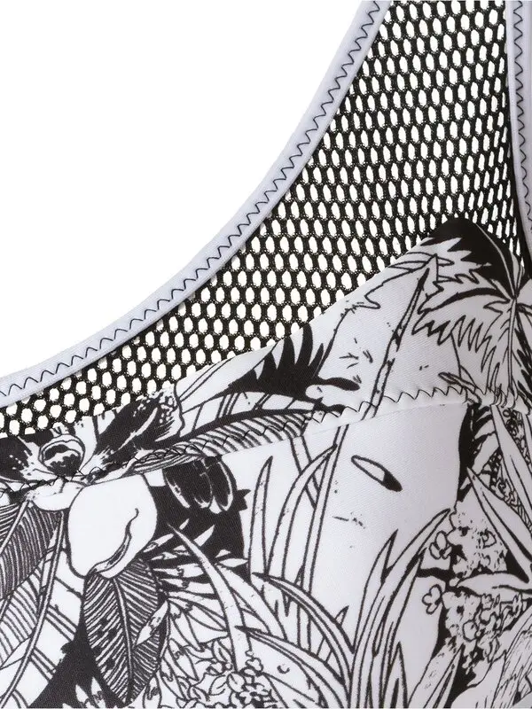 AMIR SLAMA Panelled Bikini Set