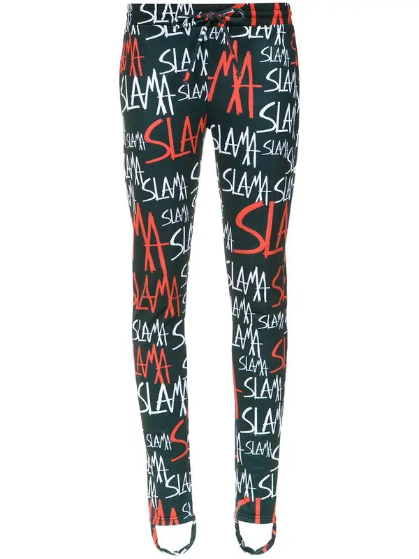 AMIR SLAMA Stirrup Track Trousers