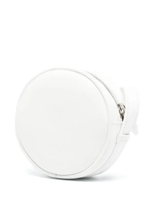 COURREGES Re-edition Circle Cross Body Bag - White